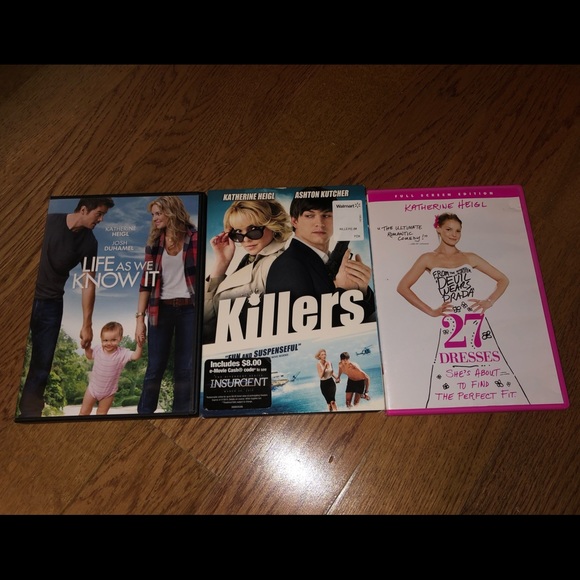 Media | Romcom Dvd Bundle Featuring Katherine Heigl | Poshmark